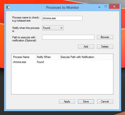 Process Notifier vigila procesos en Windows y te envía un mail si alguno es utilizado – Ceci de ...