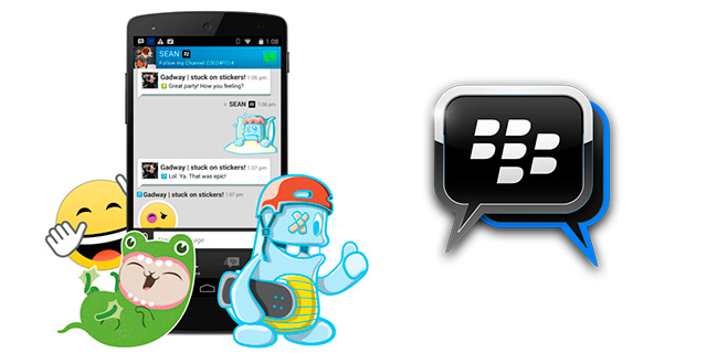 BlackBerry introduce stickers en BBM – Ceci de Viaje